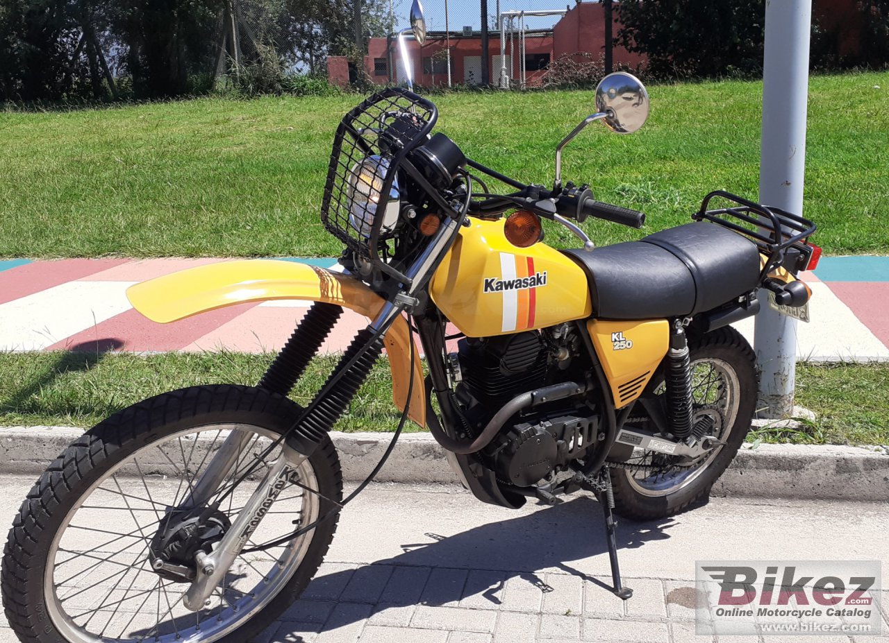 Kawasaki KL 250 poster